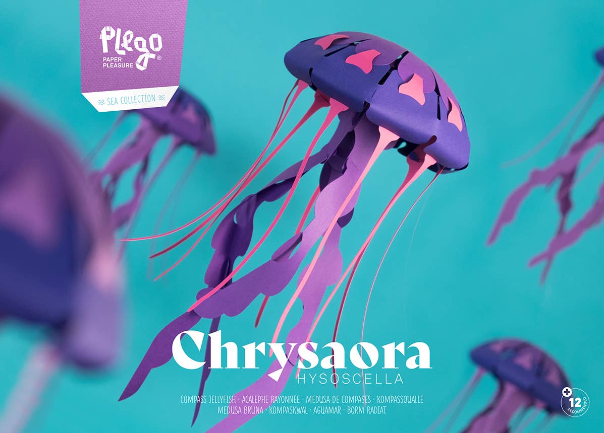 Jellyfish - 3D Paper Figure by Plego | Co_Lab Books