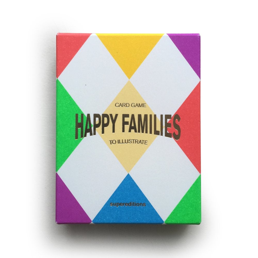 Superéditions - Happy Families Card Game | Co_Lab Books